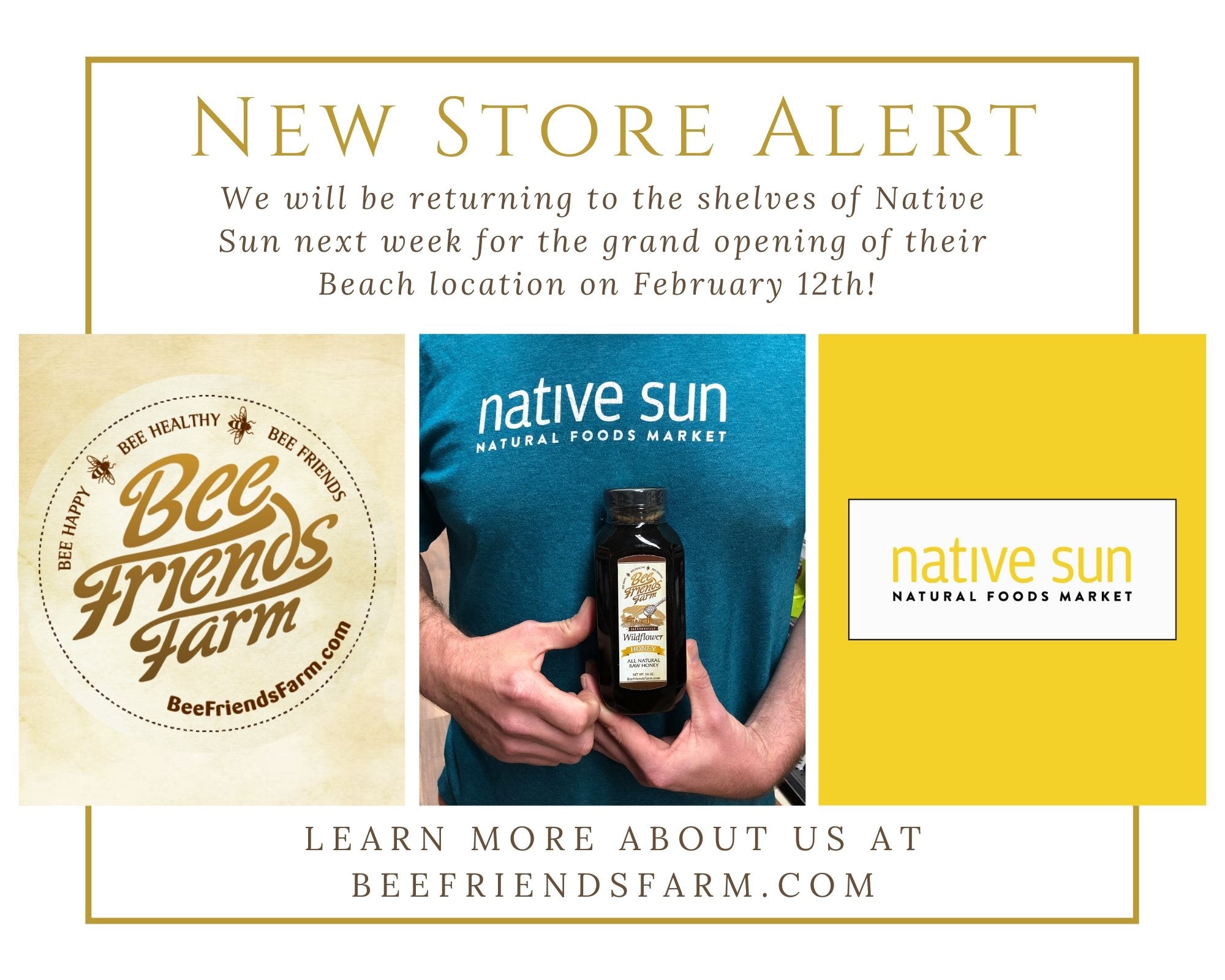 New Store Alert: Beaches Native Sun | Bee Friends Farm